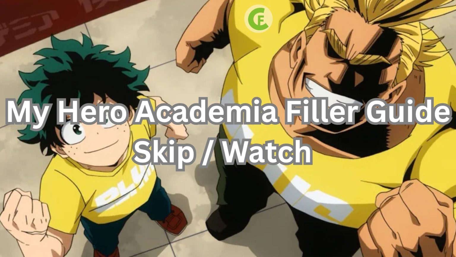 Ultimate My Hero Academia Filler Guide – Skip / Watch